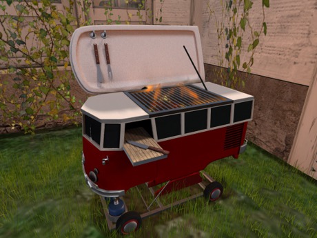 Second Life Marketplace - Aphrodite Summer Van BBQ - Family