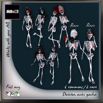 Second Life Marketplace - MOoH! Frank skeleton