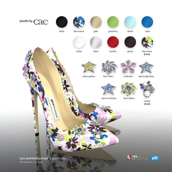 Second Life Marketplace - [Gos] Jazz Pump Shoe Button :: Ambrose