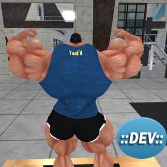 Second Life Marketplace - Alex "Blue Bodybuilder"