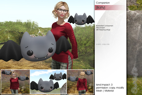 Second Life Marketplace - Sway's [Batty] Companion