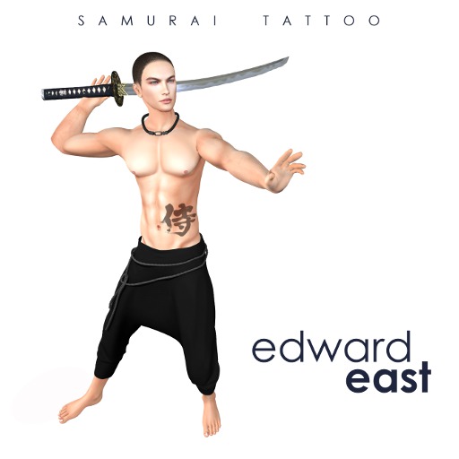 Second Life Marketplace - EdwardEast - Samurai tattoo (signature gianni)