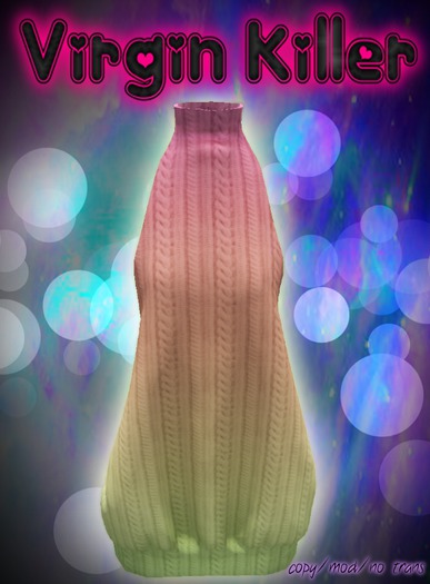 Second Life Marketplace - {MNSTR} Virgin Killer [Kemono, Flat chest and ...