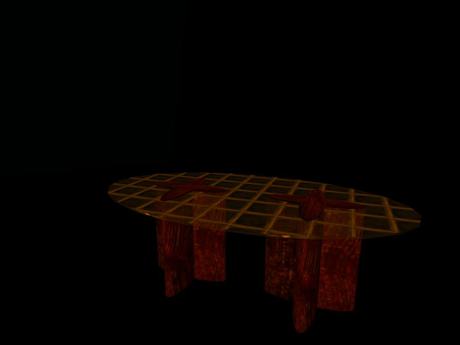 Second Life Marketplace - epic glass coffee table