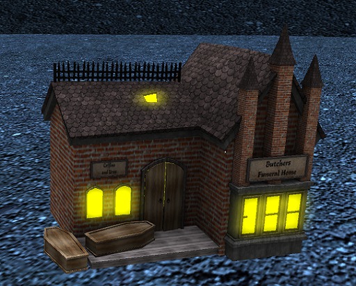 Second Life Marketplace - NACH Haunted Funeral Home