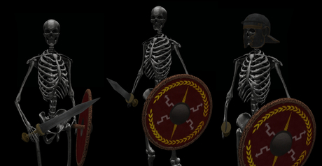 Second Life Marketplace - ~DOMINUS~"Roman Trooper" Skeleton Avatar(BOXED)