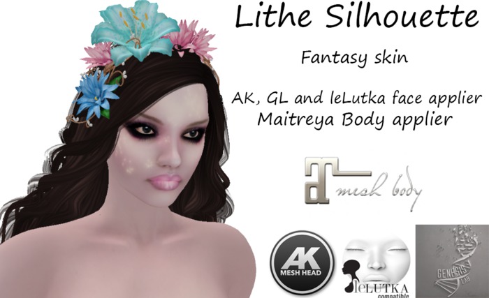 Second Life Marketplace - ~LS~ Fairy Pink Skin HUD - Maitreya/Genesis