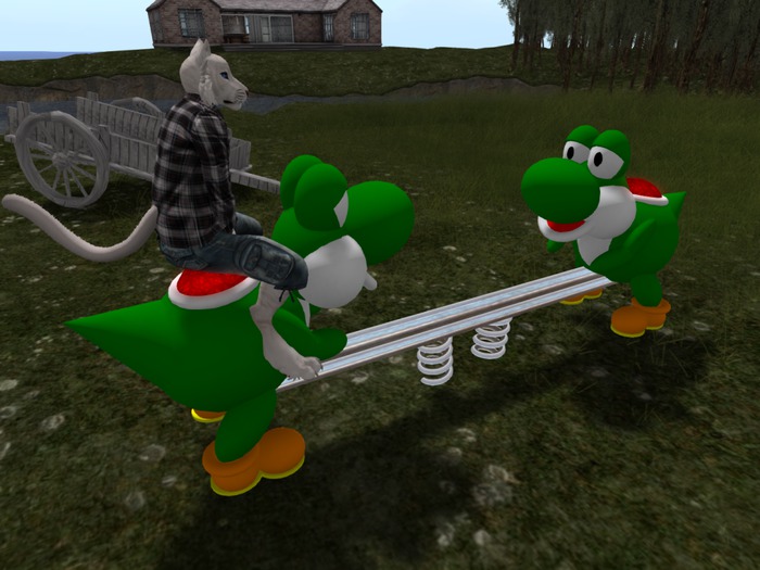 Second Life Marketplace - swing yoshi 2 places with sounds