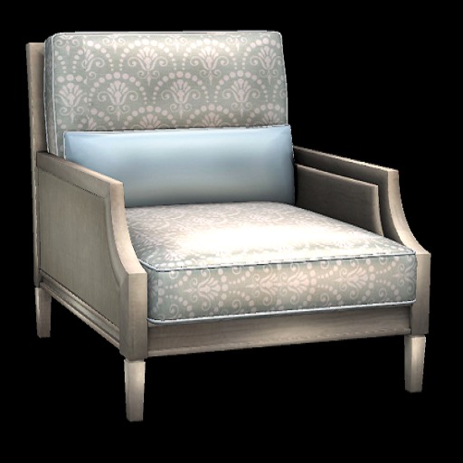 Second Life Marketplace - AMEDEE GACHA chair BLUE RARE