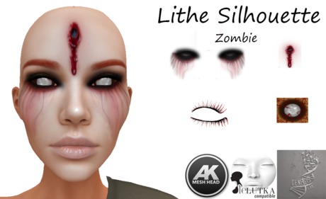 Second Life Marketplace - ~LS~ Zombie - Facial Applier