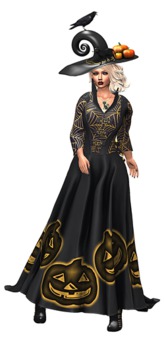 Second Life Marketplace - **FLORINDA WITCH STYLE THEME COSTUME COMPLET ...