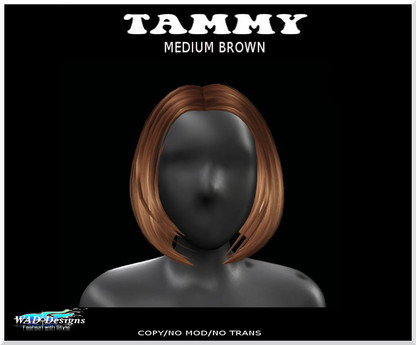 Second Life Marketplace - TAMMY MEDIUM BROWN HAIR