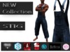 Second Life Marketplace - Overalls dark blue[Signature Gianni ,Slink ...