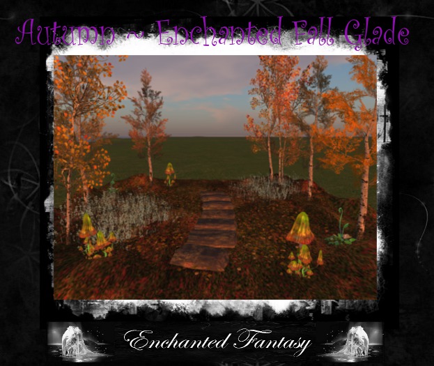 Second Life Marketplace - Enchanted Fall Glade (Mesh & Sculpt)