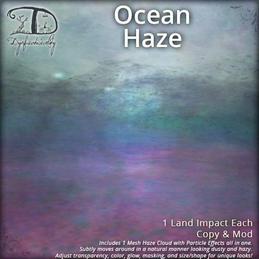 Second Life Marketplace - [DDD] Ocean Haze Cloud - Underwater Murky ...