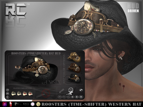 Second Life Marketplace - Roosters (Time Shifter) Hat