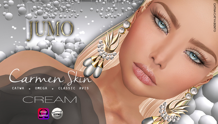 Second Life Marketplace - .:JUMO:. Carmen Skin Cream - CATWA and Omega - ADD ME