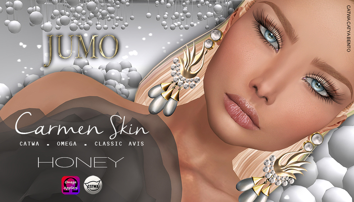 Second Life Marketplace - .:JUMO:. Carmen Skin Honey - CATWA and Omega - ADD ME