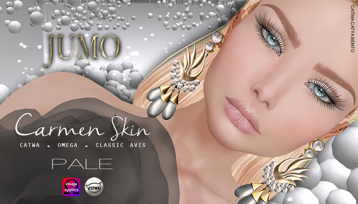 Second Life Marketplace - .:JUMO:. Carmen Skin Pale - CATWA and Omega - ADD ME