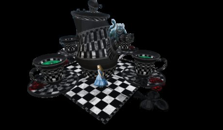 Second Life Marketplace - *ALICE* inspired merry go round-copy/mod ...