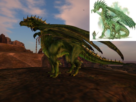 Second Life Marketplace - Free chromatic shapes for DK dragon