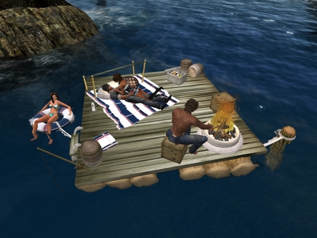 Second Life Marketplace - Raft 'Love Wrecked' (pg) - High detailed ...