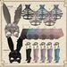 Second Life Marketplace - 2.::GB:: Rabbit Flower mask / White [RARE]