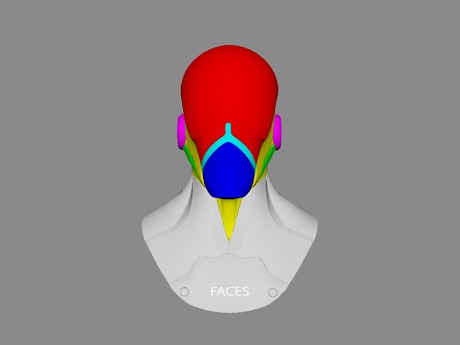 Second Life Marketplace - Full Perm Mesh Droid Head For OCACIN MADO BODY