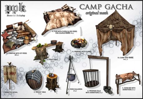 Second Life Marketplace - PPK Camp Prisoner Cells
