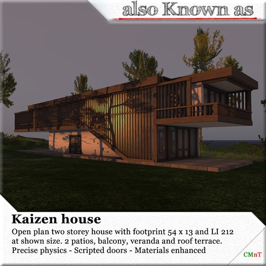 Second Life Marketplace - also Known as ~Kaizen house in Delivery Crate