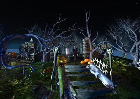 Second Life Marketplace - Halloween Scary Hill v7 Mesh(32x32)91PCM1499 ...