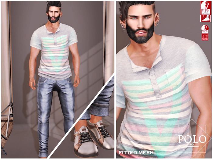 Second Life Marketplace - (MALE COMPLETE OUTFIT) OWNED TMP/SLINK BODY