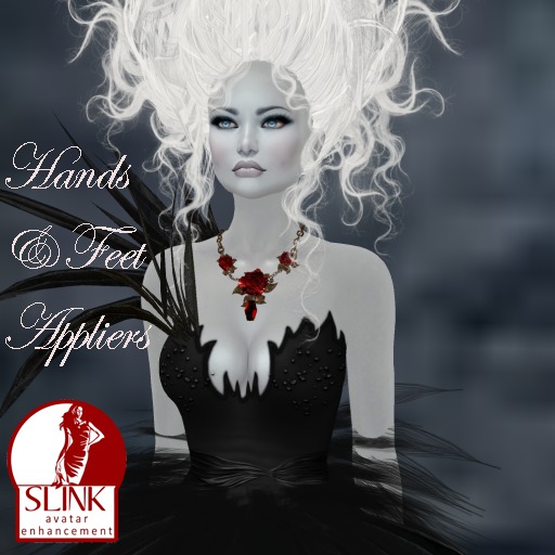 Second Life Marketplace - SLINK - GOTHIC GHOST COMPLETE SKIN APPLIERS