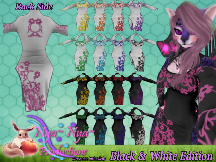 Second Life Marketplace - !N~N~P! Solarian Clothes - Lunar Dress ...