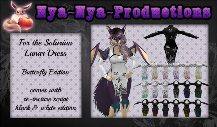 Second Life Marketplace - !N~N~P! Solarian Clothes - Lunar Dress ...