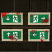 Second Life Marketplace - Bloody exit signs light on touch boxed (no ...