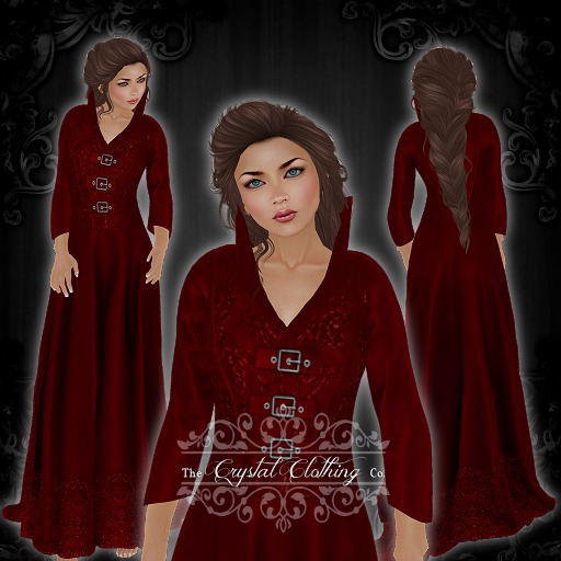 Second Life Marketplace - [CC Co.] Serene - Gown - Ruby