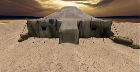 Second Life Marketplace - [COCKROACH] Huge Desert Tent (Mesh)