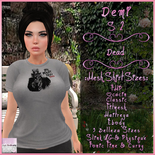 Second Life Marketplace - Demi Top S2 Dead