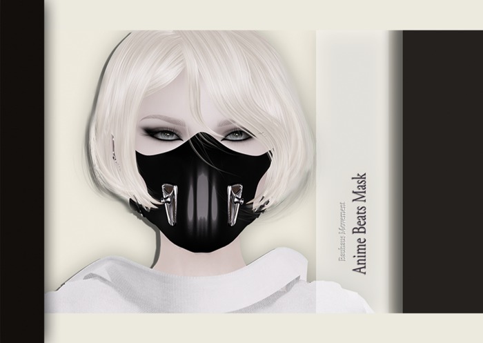 Second Life Marketplace - Bauhaus Movement - Anime Beats Mask