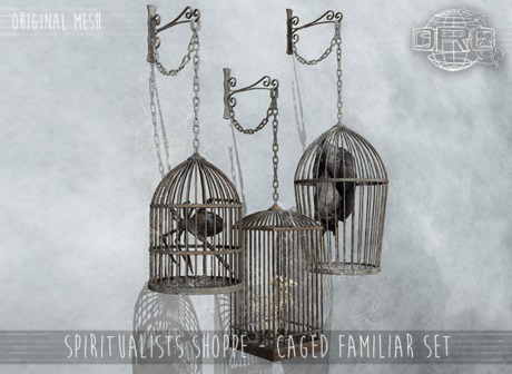 Second Life Marketplace - -DRD- Spiritualists Shoppe - Caged Familiar Set
