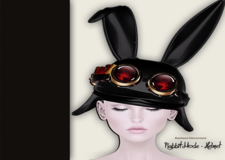 Second Life Marketplace - Bauhaus Movement - Rabbit Mode// HELMET