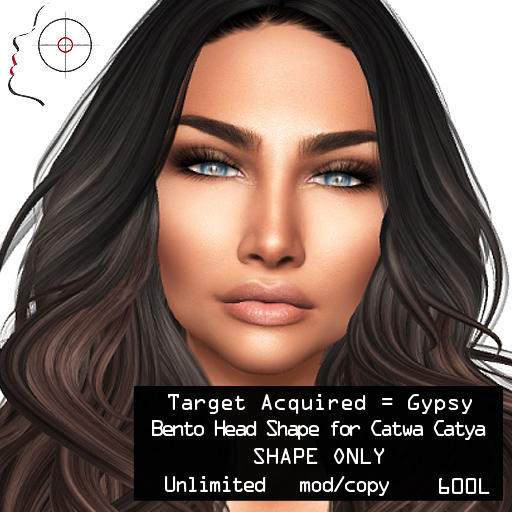 Second Life Marketplace - Head Shotz Shape Gypsy