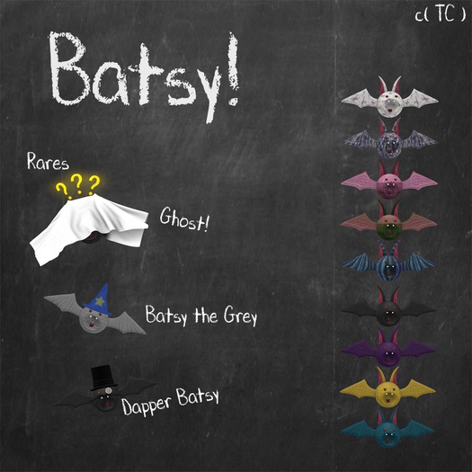 Second Life Marketplace - c( TC ) Batsy - gothicute