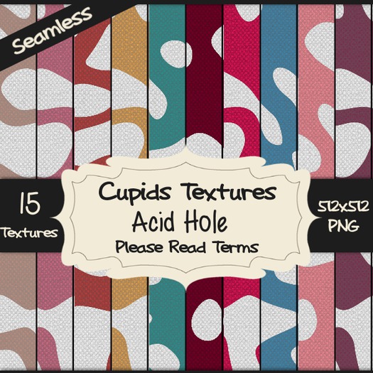 Second Life Marketplace - *Cupids Textures * 15 ACID HOLE