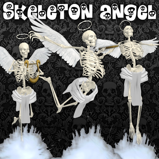 Second Life Marketplace - RRW ~ Skeleton Angel ~ Heavens aBONE!