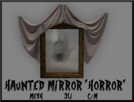 Second Life Marketplace - LOVE - HAUNTED MIRROR - HORROR