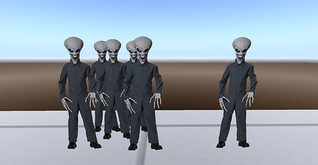 Second Life Marketplace - 6 aliens with voices