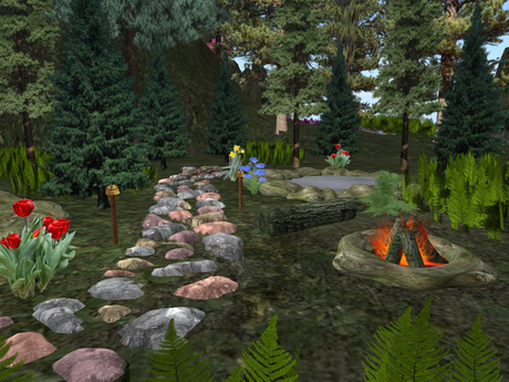 Second Life Marketplace - Landscaping Package 'Dark Forest'