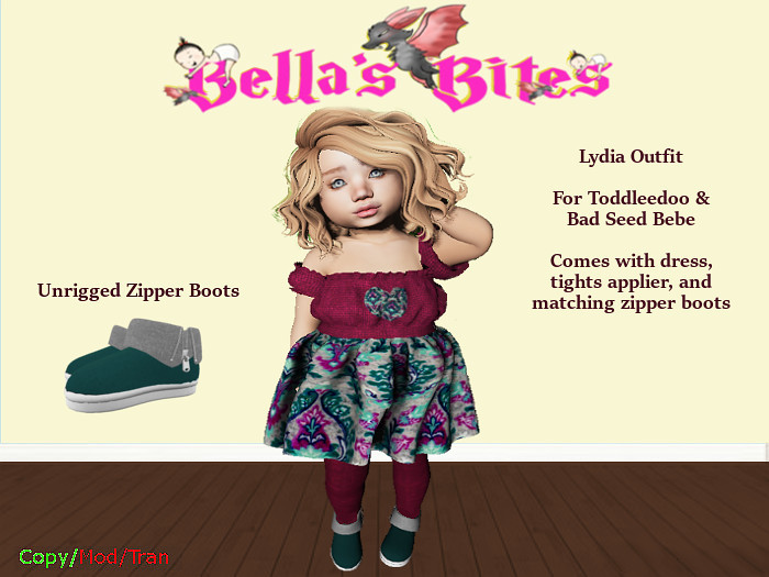 Second Life Marketplace - *BB* Lydia Outfit